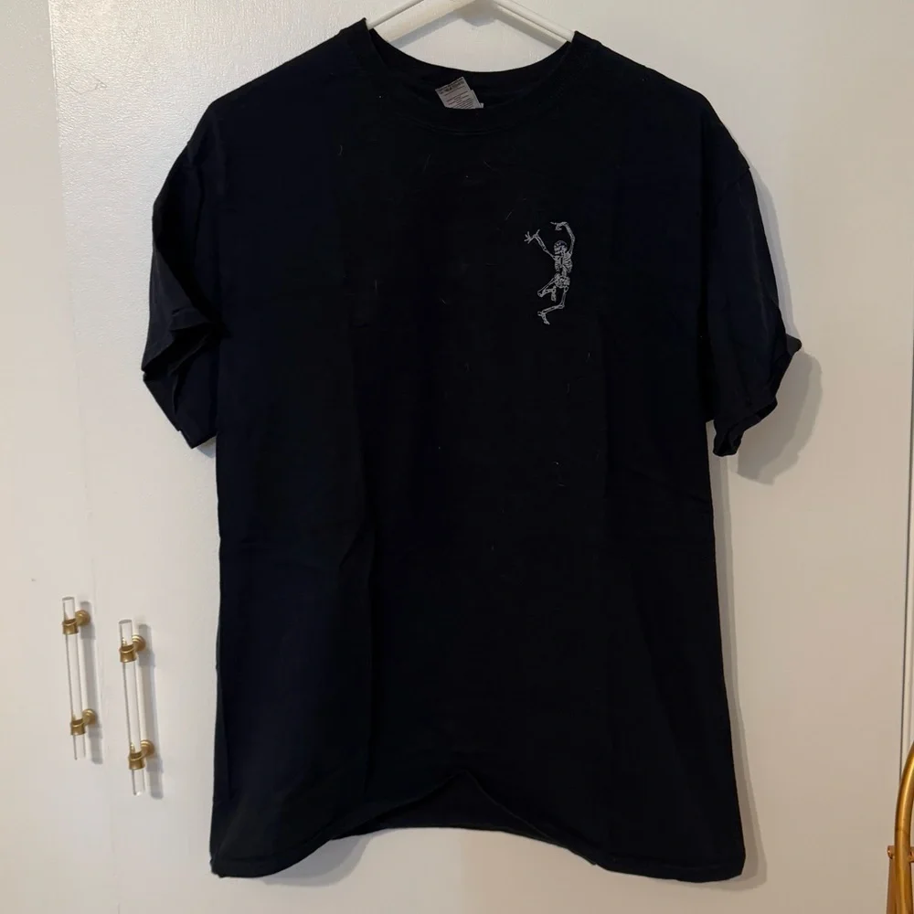 Memento Mori Coffee | Shirts | Memento More Coffee Black Large Skeleton ...
